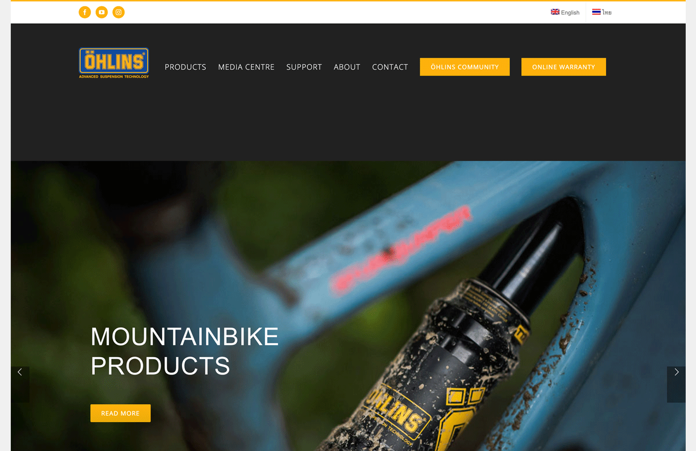 Öhlins Asia - Our Works Deeboon Marketing Studio